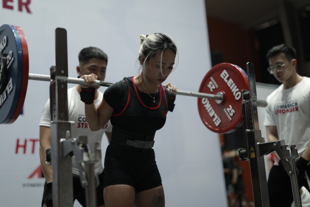 Hai VĐV vô địch Powerlifting Việt Nam 2022 tham dự giải Đông Nam Á ...